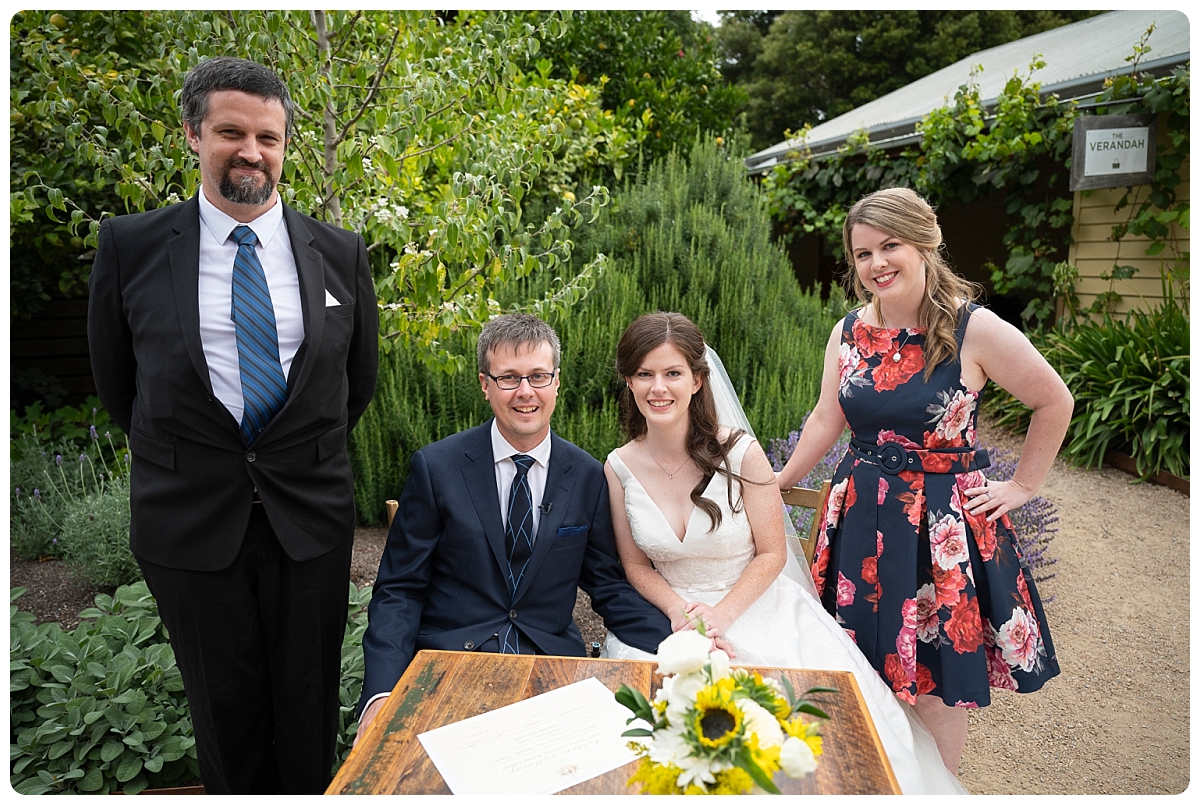 Sam and David’s Merricks General Wine Store Wedding - Iain and Jo